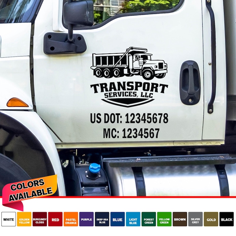 Trucking Logo Vinyl - Etsy