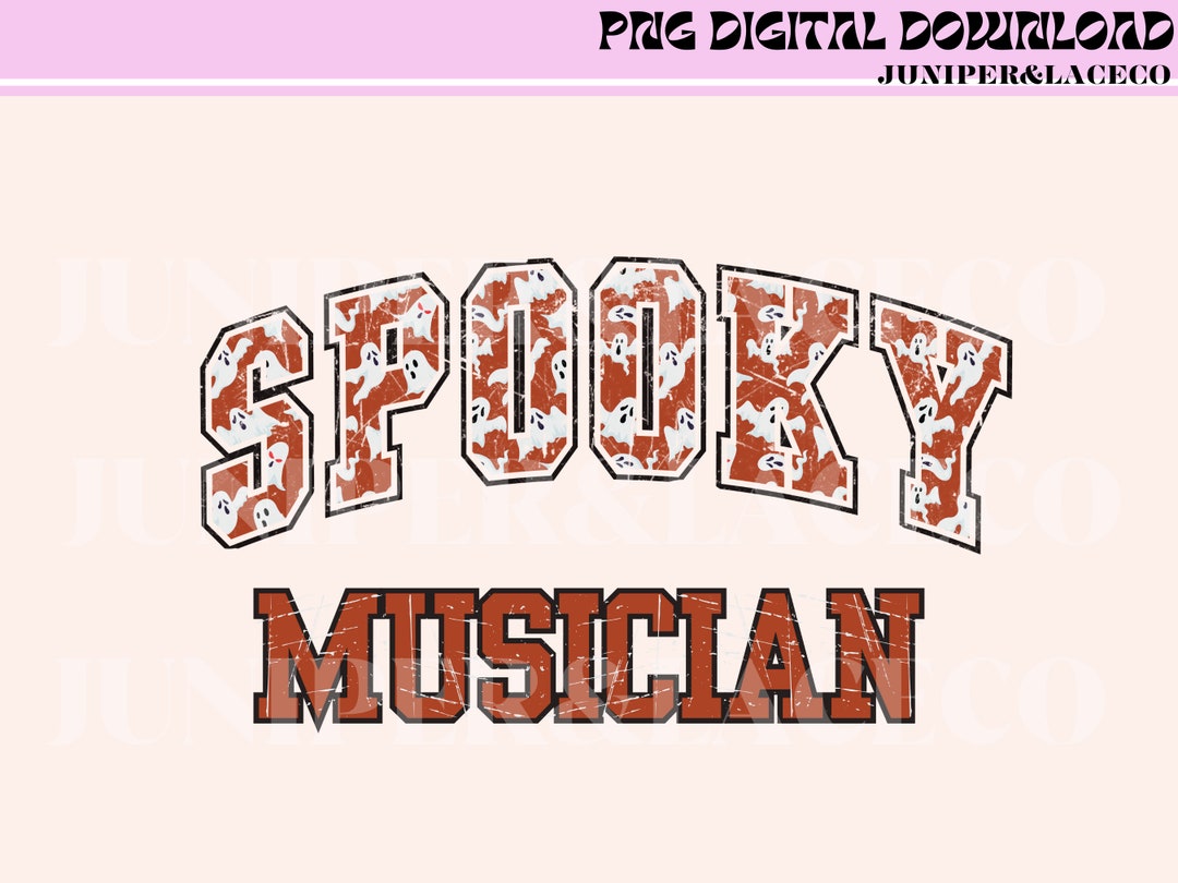 Spooky Accountant Png File Digital Design Download, Spooky Season Png ...
