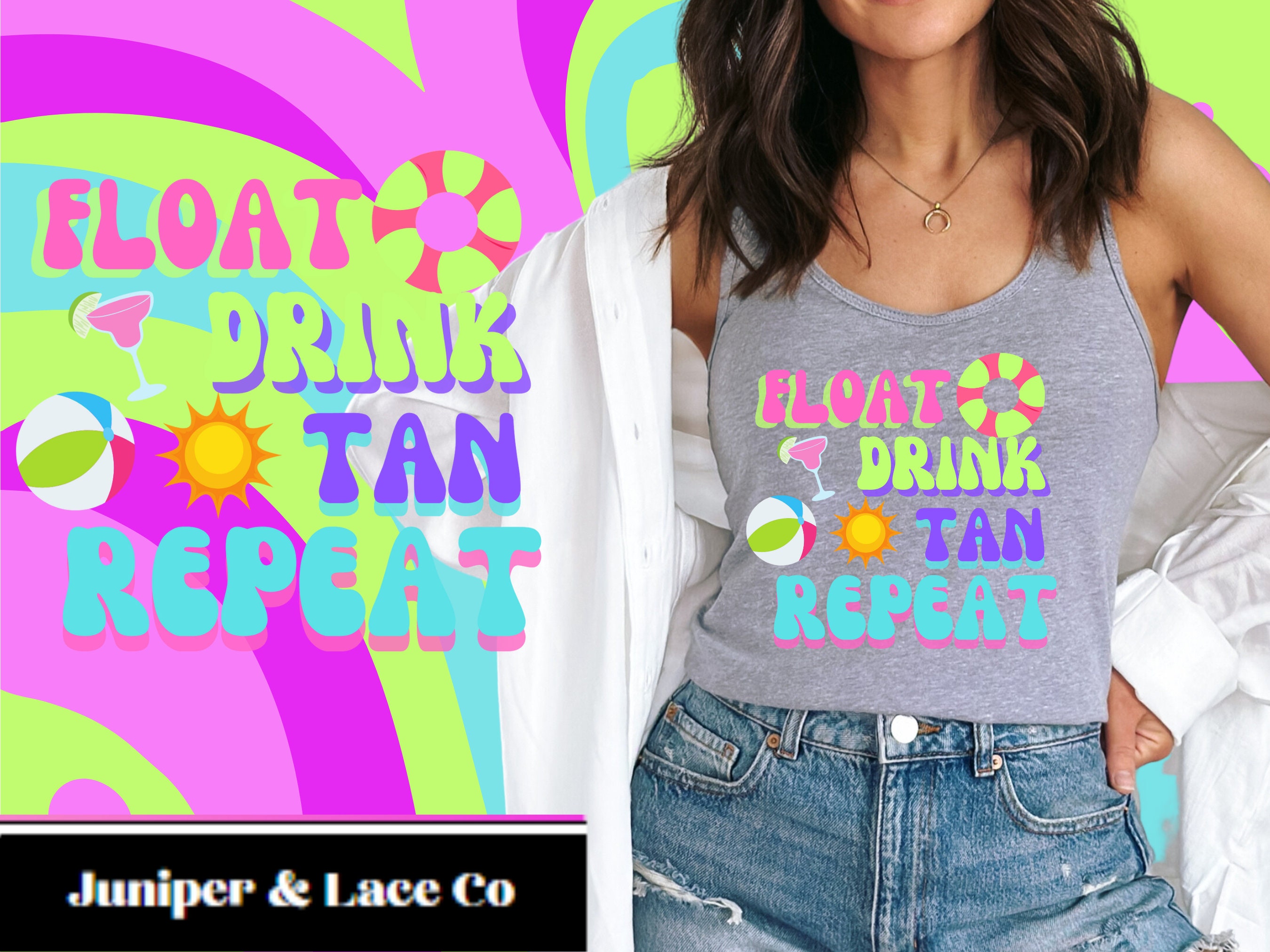 Float Drink Tan Repeat Png, River Png, Beach Png, Lake, Summer Png, Day Drinking Png ...