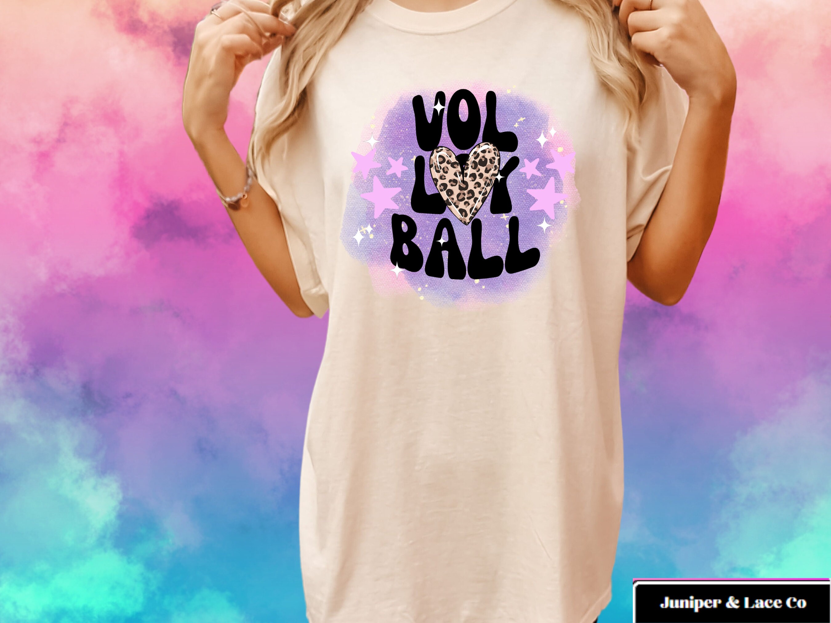 Retro Volleyball Png, Volleyball Sublimation Png, Retro Volleyball ...