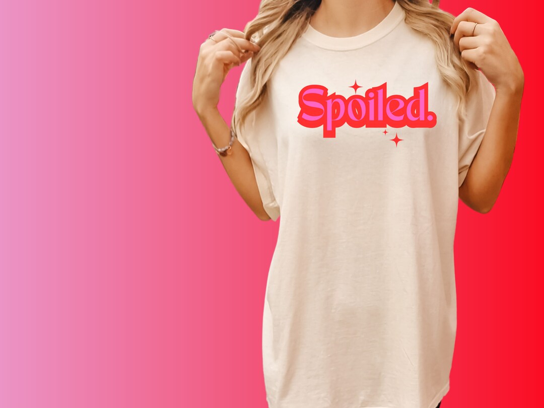 Retro Png Download, Spoiled Png, Digital Download, Pink Font ...