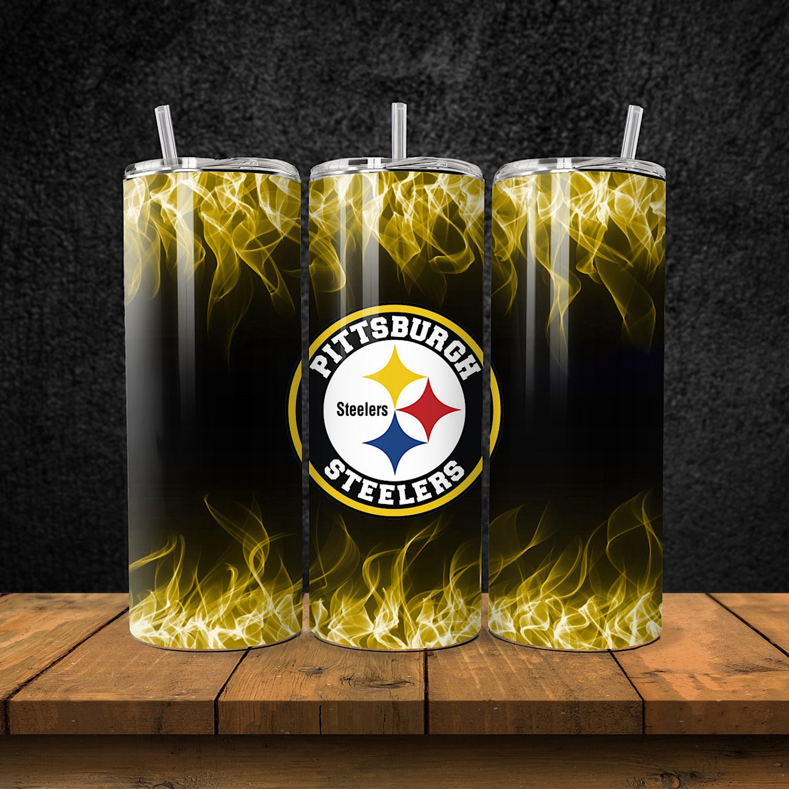 20OZ Skinny Stainless Steel Pittsburgh Steelers NFL Football Tumbler - Etsy