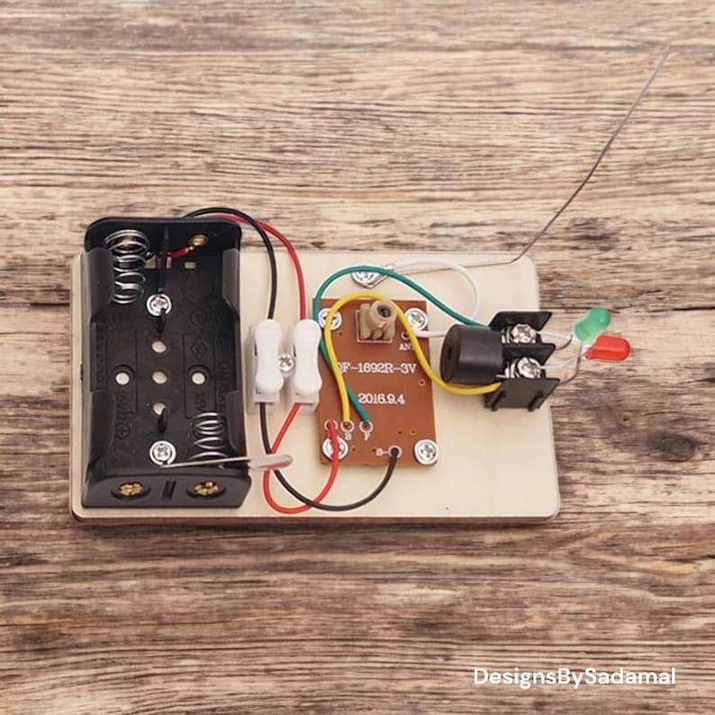 DIY Wireless Telegraph Kit: STEM Electrical Circuit Model- - Etsy