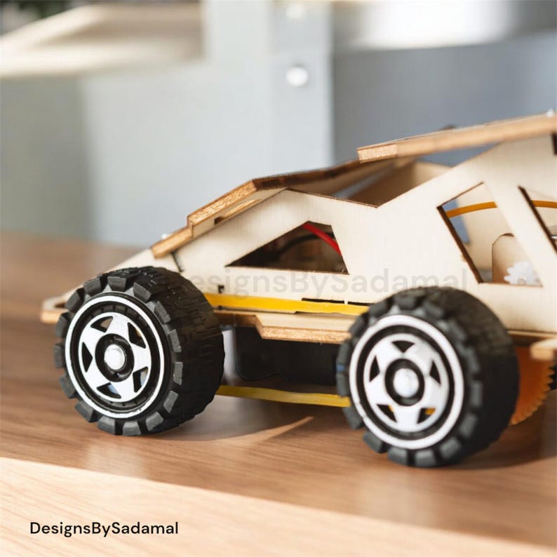 DIY Wooden Remote Control Car Kit: STEM Science Project for Kids - - Etsy