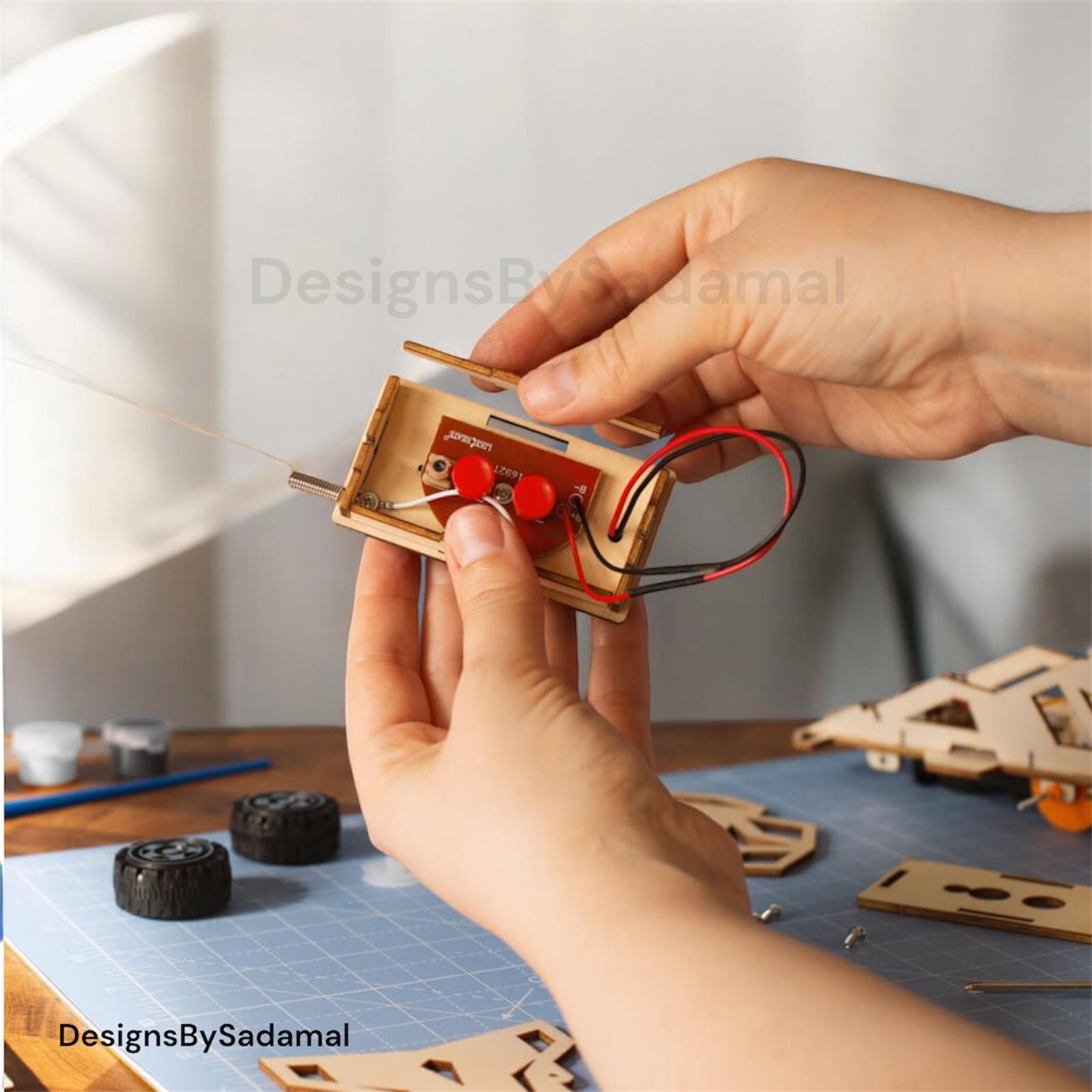 DIY Wooden Remote Control Car Kit: STEM Science Project for Kids - - Etsy