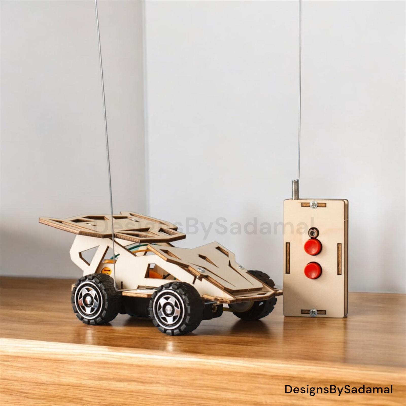 DIY Wooden Remote Control Car Kit: STEM Science Project for Kids - - Etsy