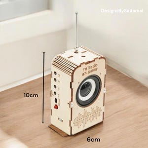 Wooden DIY Radio Building Kit | Radio Broadcast Receiver Model | STEM ...