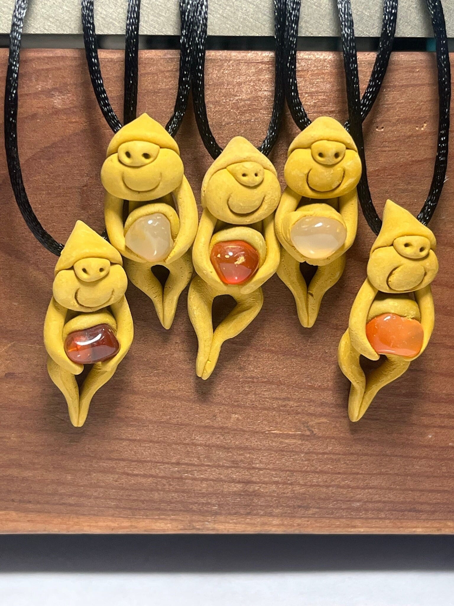 Trolls Clay Troll Sculpture With Crystal Crystals Necklace - Etsy