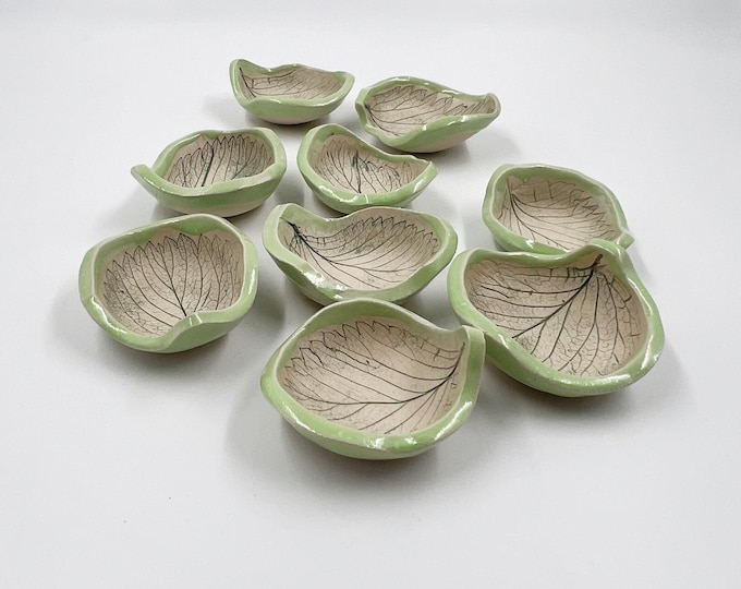 Small Leaf Ceramic Water/calcium for Gecko / Bearded Dragon/ Lizard - Etsy