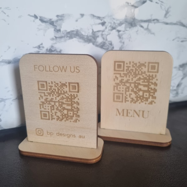 Qr Code Stand - Etsy Australia