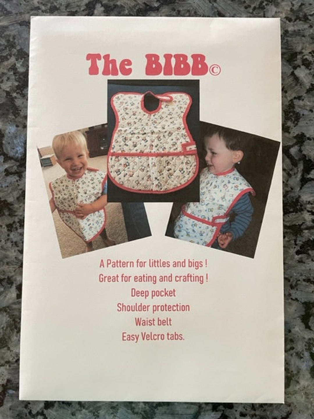 The bibb A Unique Pattern for Creating the Perfect Bib for Babies ...
