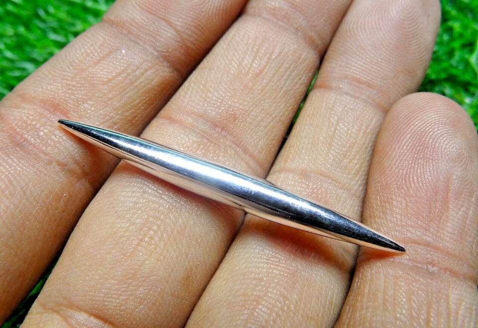 925 Sterling Silver Tusk, Septum Piercing, Tribal Jewelry, Handmade ...