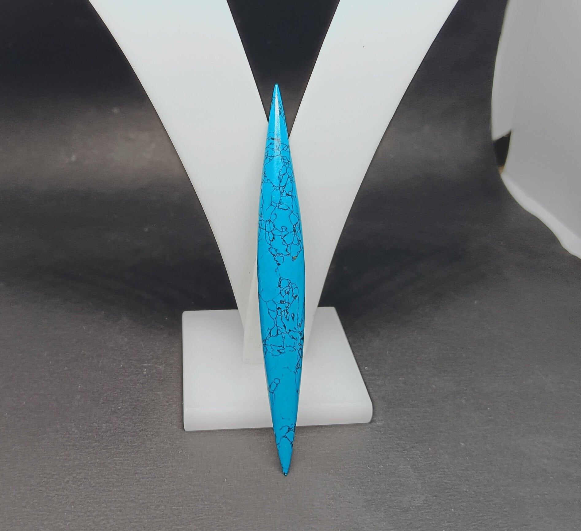 Turquoise Septum Tusk, Nose Tusk, Tribal Septums, Tribal Body Jewelry ...