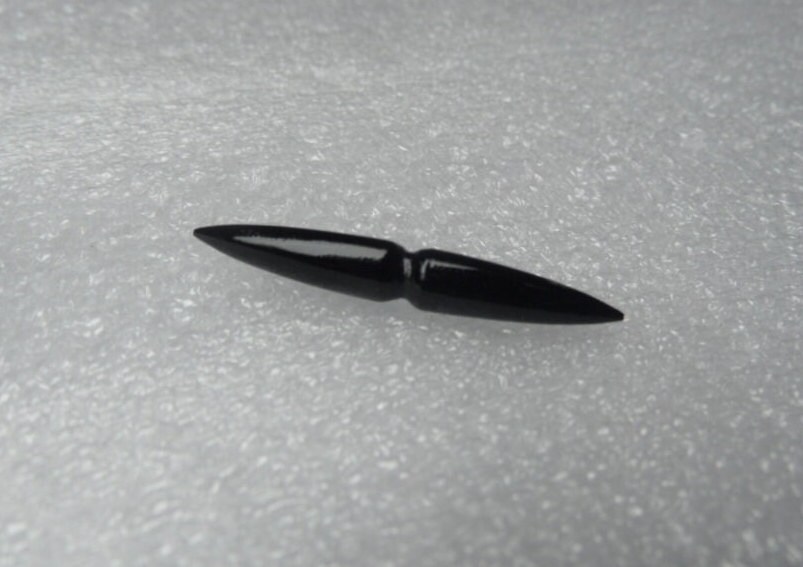 Black Onyx Stone, Bone Septum Tusk, Septum Pinchers & Spirals, Double ...