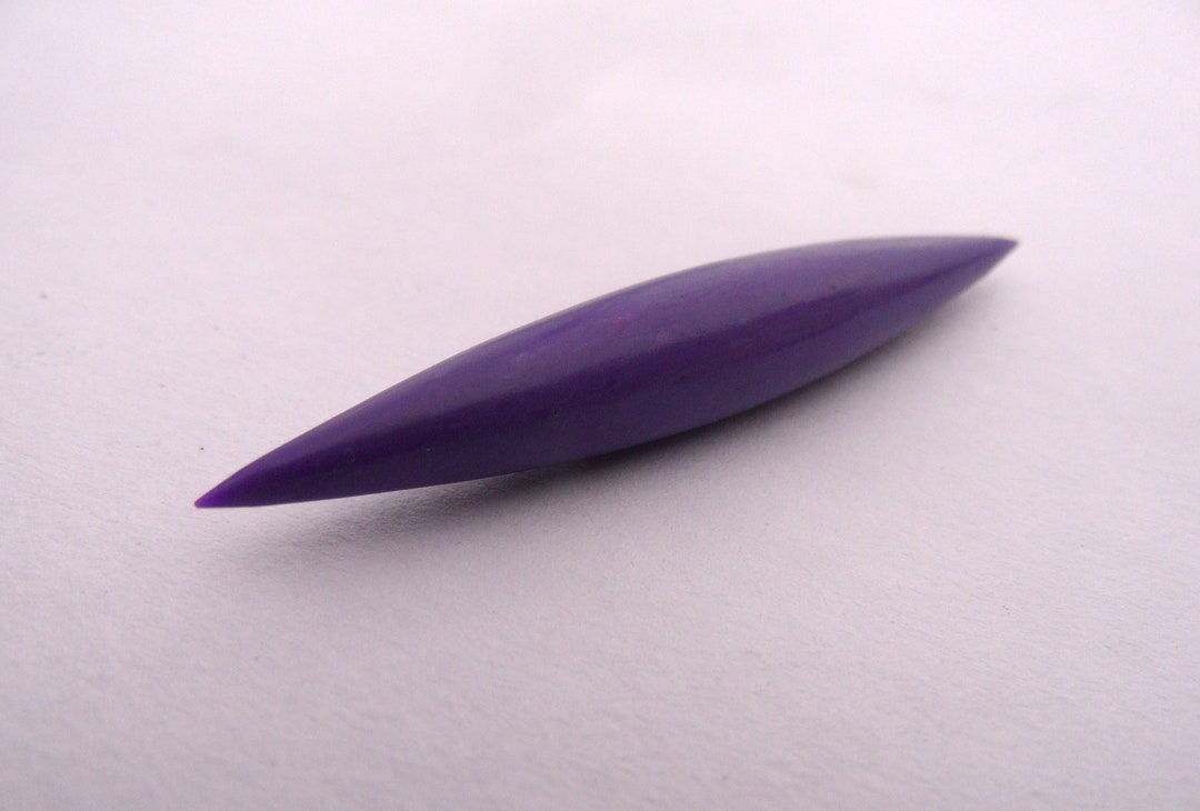 Purple Turquoise Bone Septum Tusk, Septum Pinchers & Spirals, Double ...