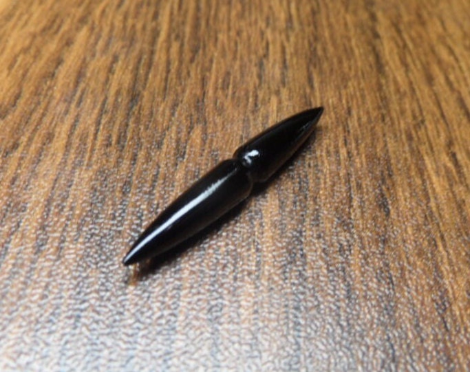 Black Onyx Stone, Bone Septum Tusk, Septum Pinchers & Spirals, Double ...