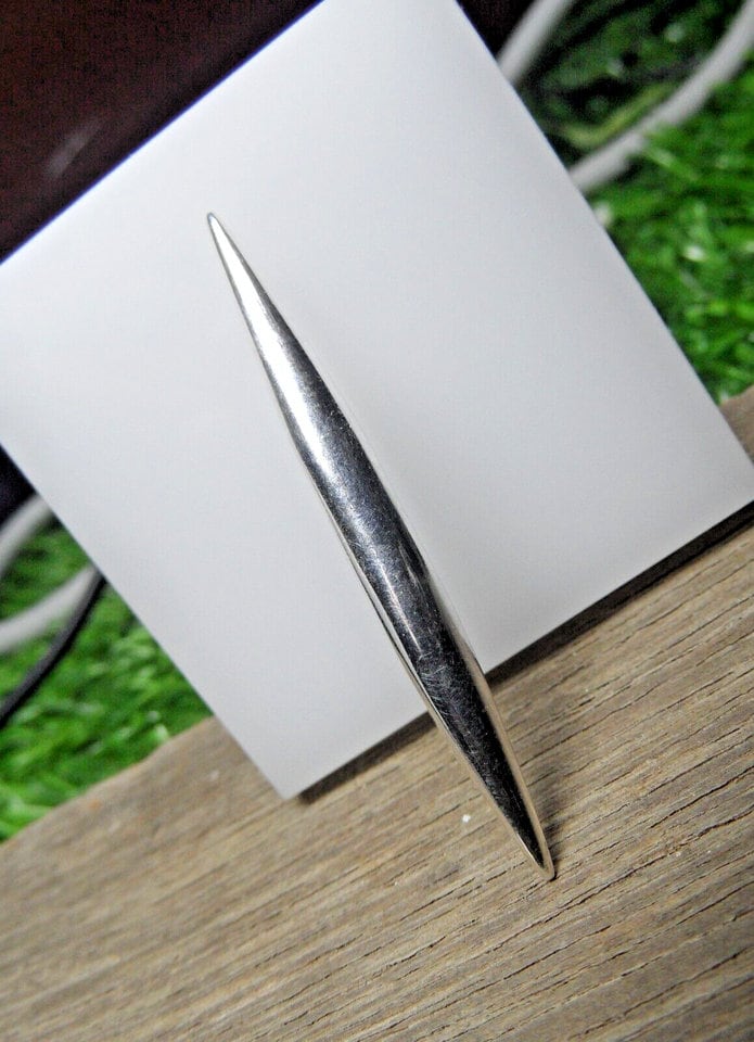 925 Sterling Silver Tusk, Septum Piercing, Tribal Jewelry, Handmade ...