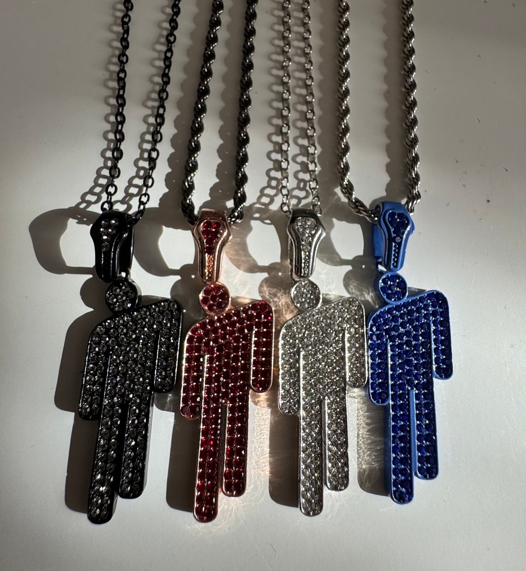 Inspired Blohsh Necklace Beware of Others My Photos Were Stolen. Zinc ...