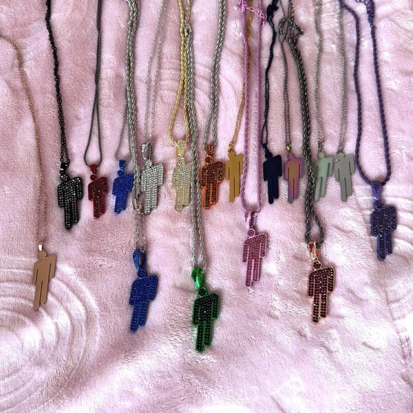 Billie Eilish Blohsh Necklace - Etsy
