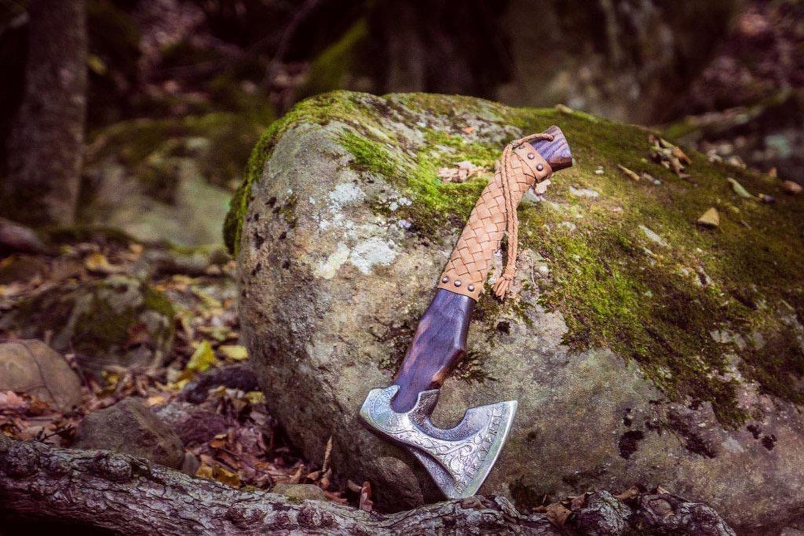 Unique Hand-forged Axe Artisan Craftsmanship, Perfect for Display & Use ...