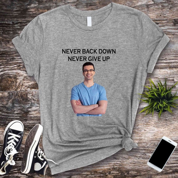 Never Back Down T Shirt - Etsy