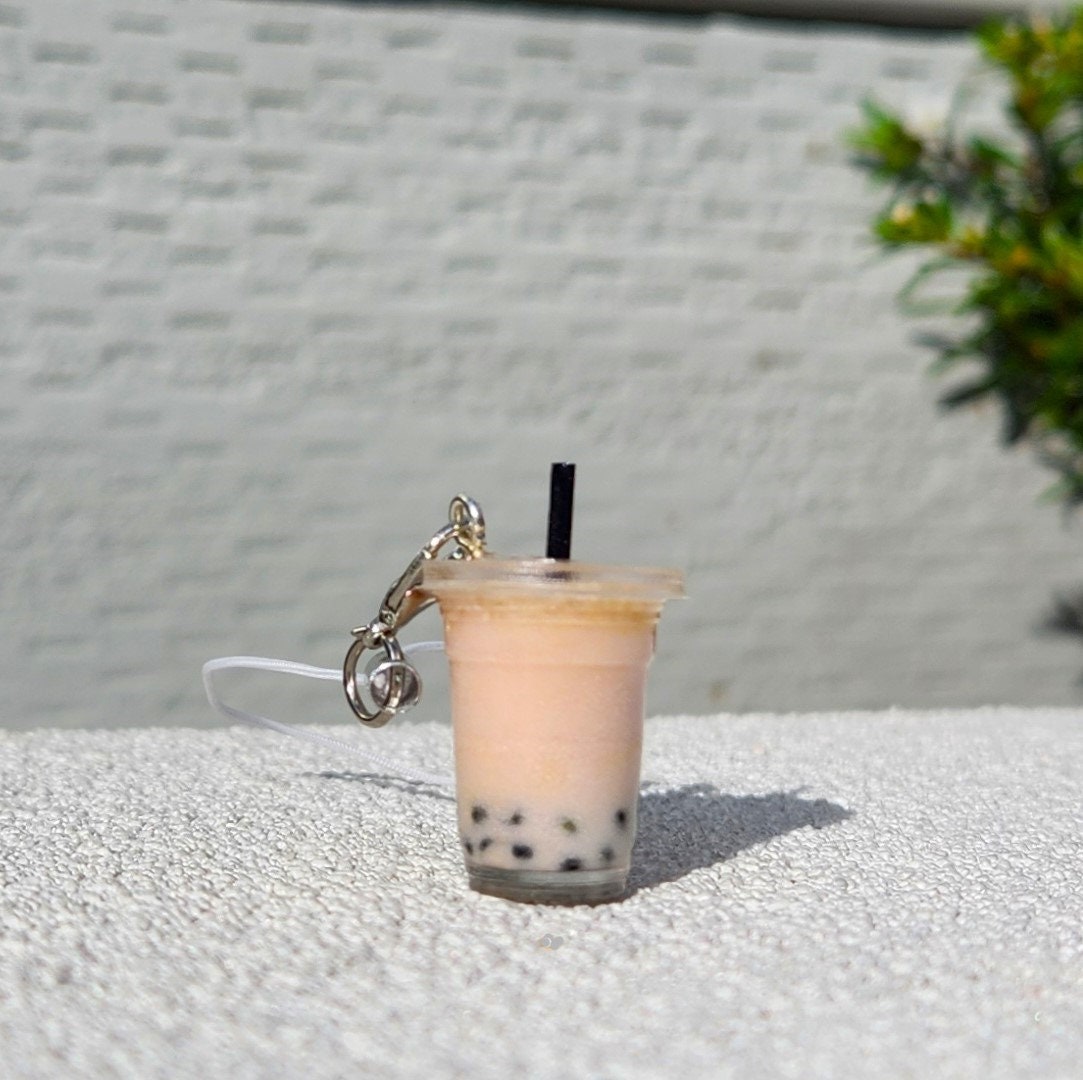 Boba Keychain Mini Bubble Milk Tea Drink Keyring - Etsy Australia