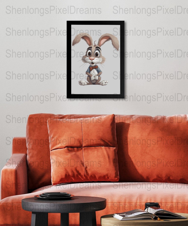 Cartoon Rabbit Svg Png Eps, Commercial Use, Clipart Vector Graphics for ...