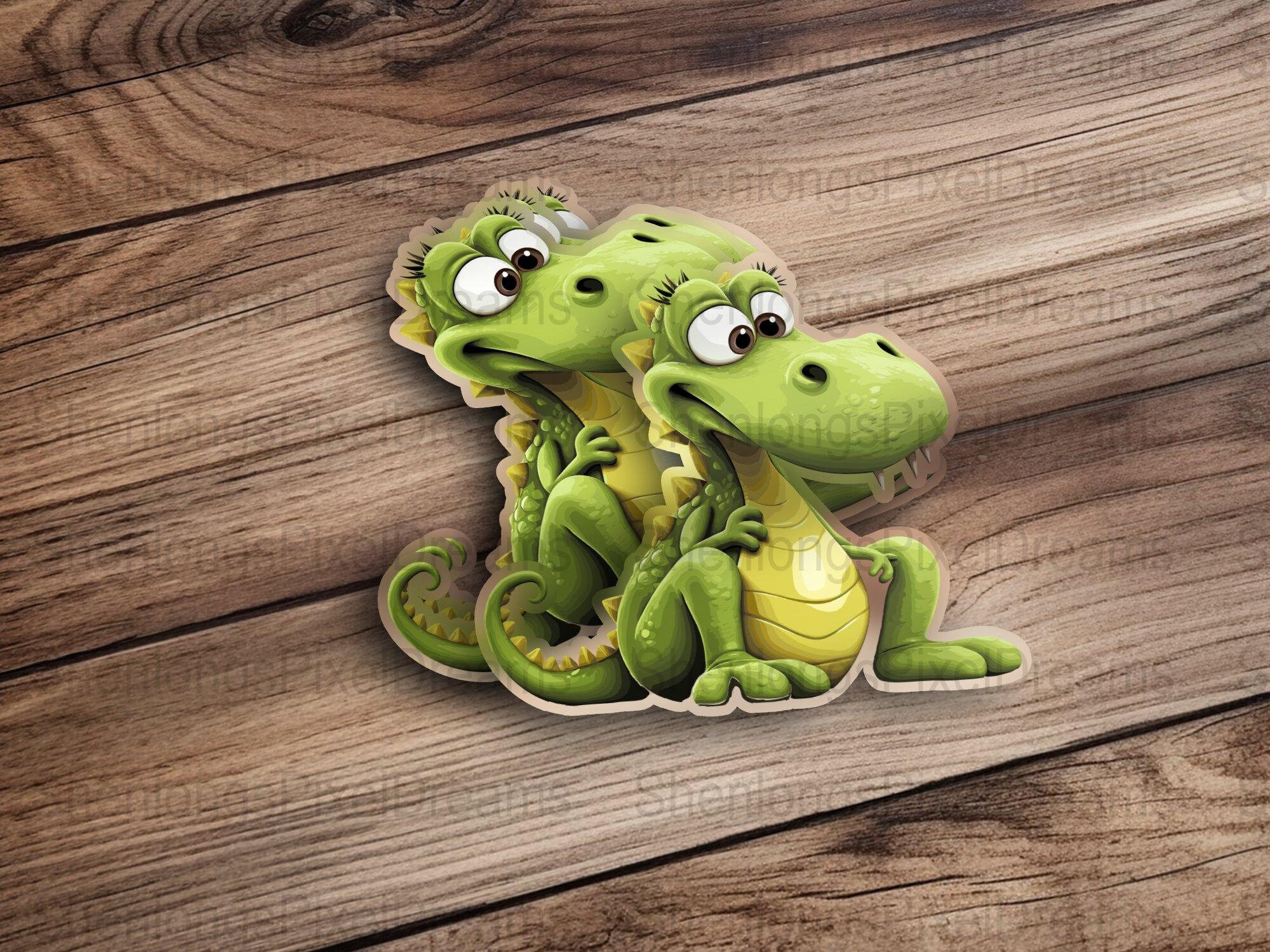 Cartoon Alligator 2 Svg Png Eps, Commercial Use, Clipart Vector ...