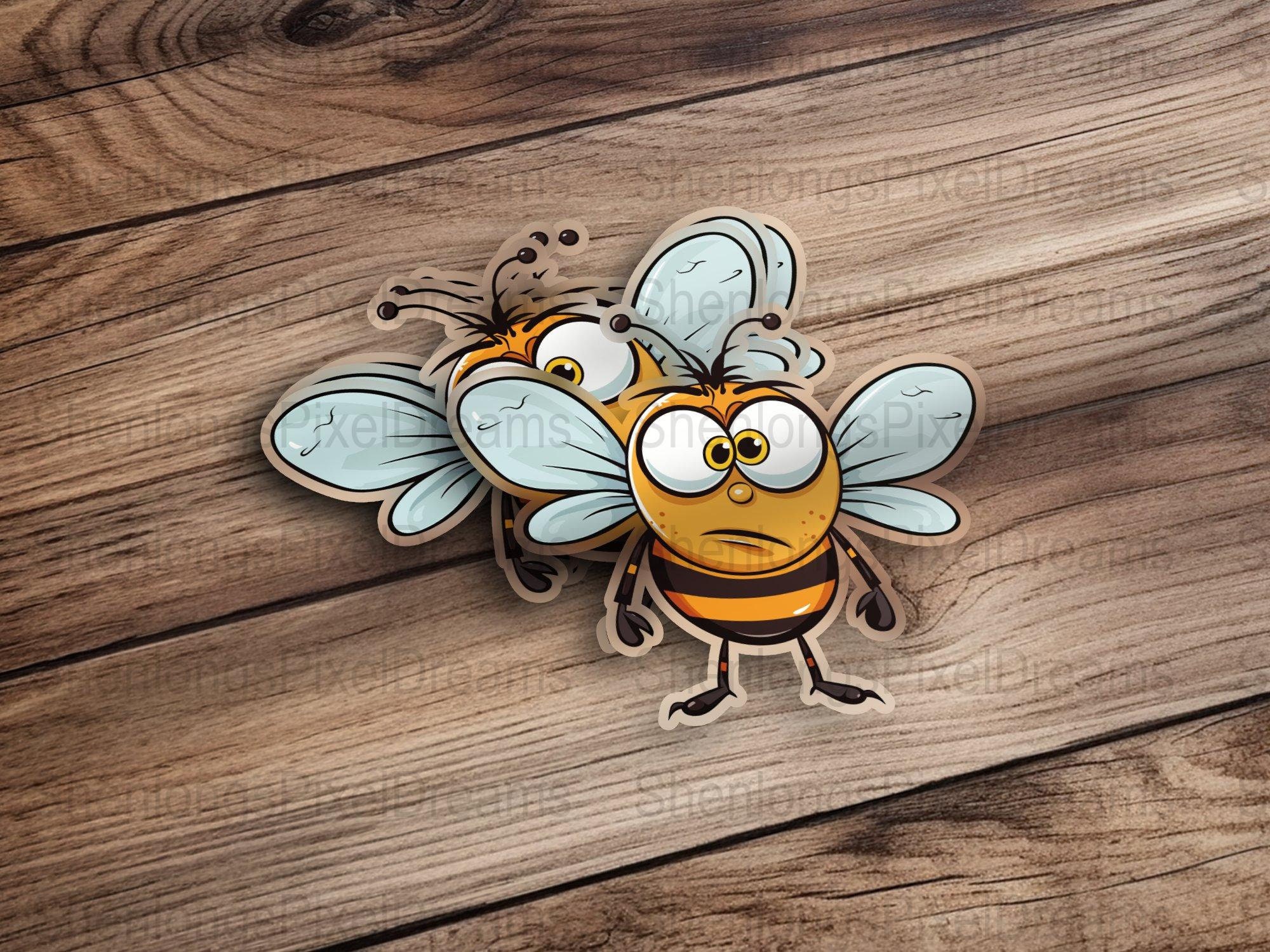 Cartoon Bee Svg Png Eps, Commercial Use, Clipart Vector Graphics for ...