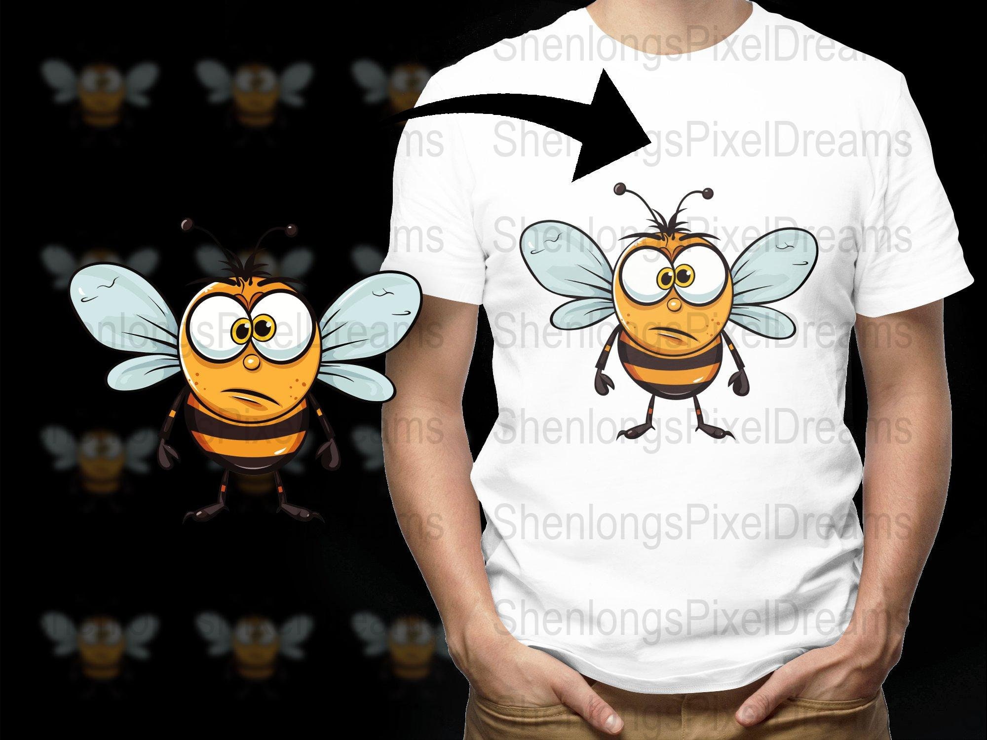 Cartoon Bee Svg Png Eps, Commercial Use, Clipart Vector Graphics for ...