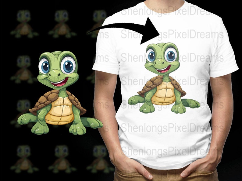 Cartoon Turtle Svg Png Eps, Commercial Use, Clipart Vector Graphics for ...