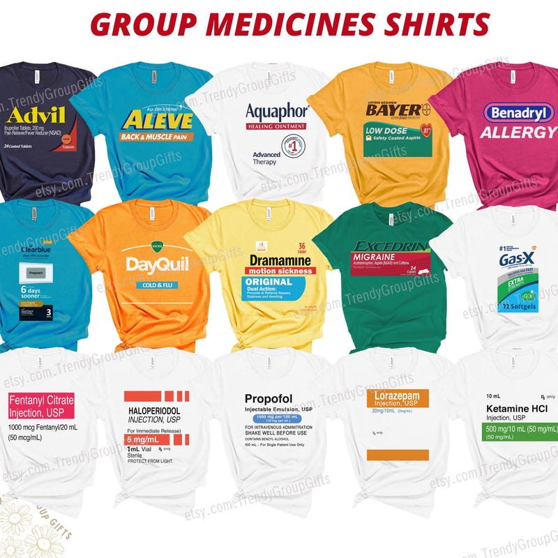 Medication Halloween Shirt - Etsy