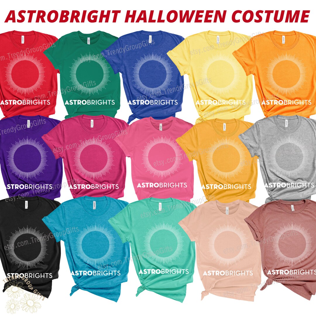 Astrobrite Paper Group Halloween Costume Teachers Group Halloween Shirt ...