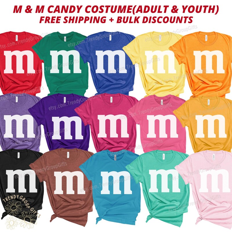 Halloween M&m Shirts - Etsy