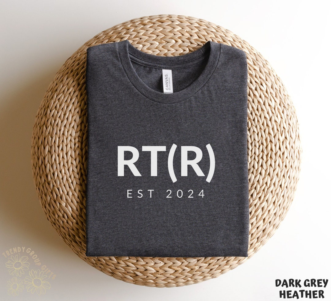 Retro RT(R) Shirt Rt (r) Rad Tech Est 2024 Tshirt Registered Radiologic ...