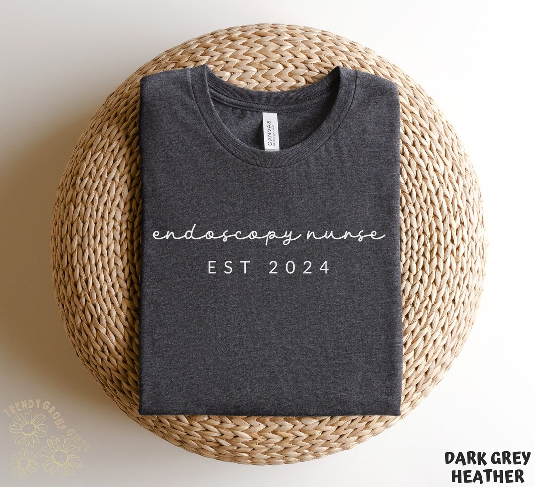 Endoscopy Nurse Est 2024 Shirt Endo Nurse Gift Tshirt Gastro Squad ...
