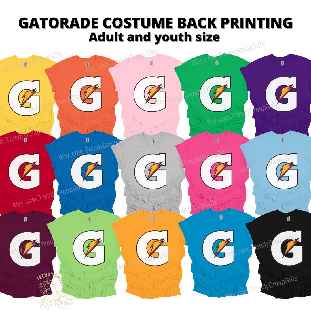 Group Gato Rade Costume Teacher Halloween Shirt Sports Drink Baseball ...