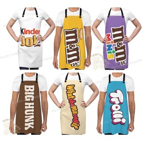 Candy Group Halloween Costume Candy Teacher Costume Apron Adult ...