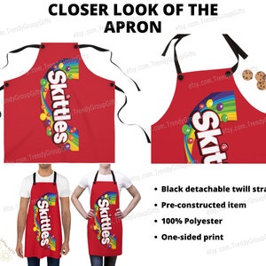 Skittle Group Halloween Costume Apron Teacher Costume Halloween ...