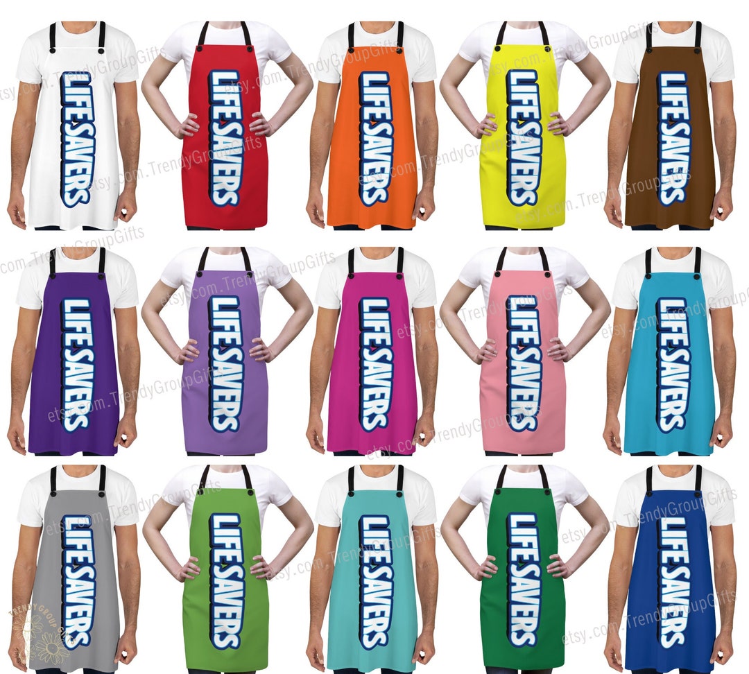 LIFESAVER Candy Group Holiday Costumes Office Candy Holiday Apron Large ...