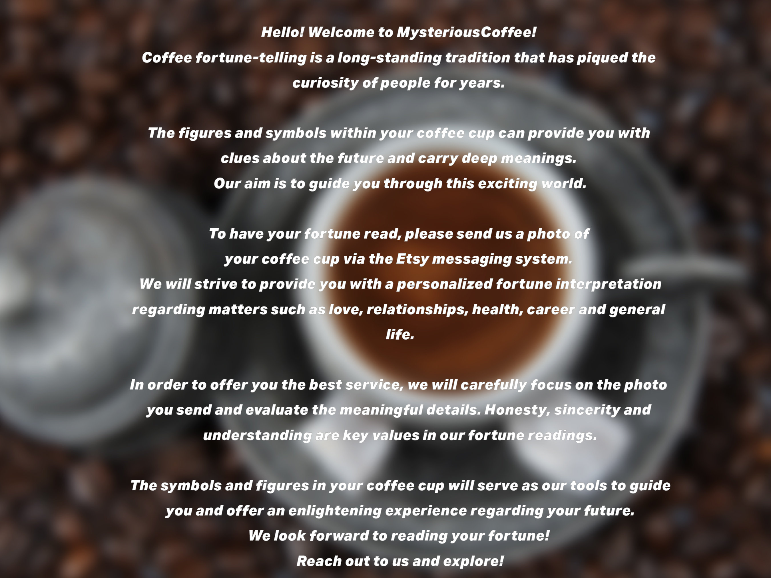 Coffee Fortune Telling Symbols