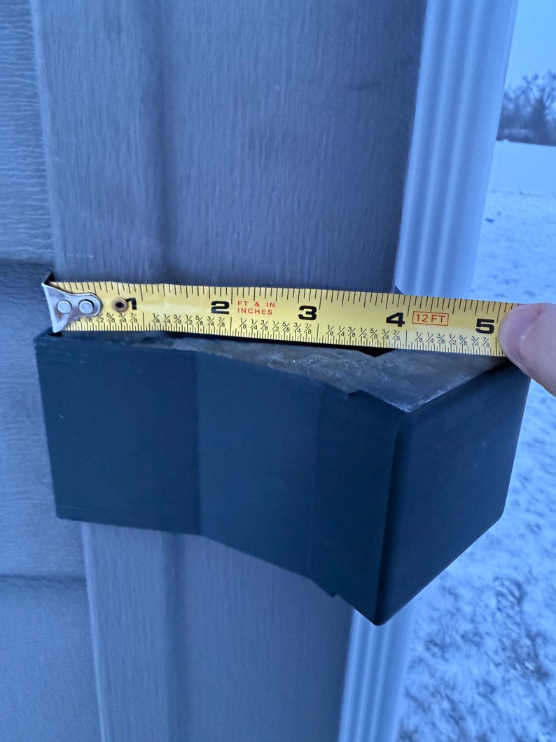 Snap on Viynl Siding Corner Mount - Etsy