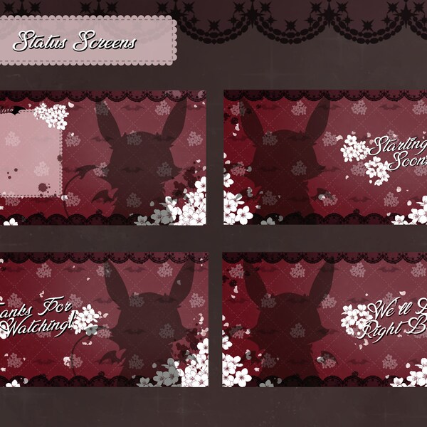 Vampire Twitch Banner - Etsy