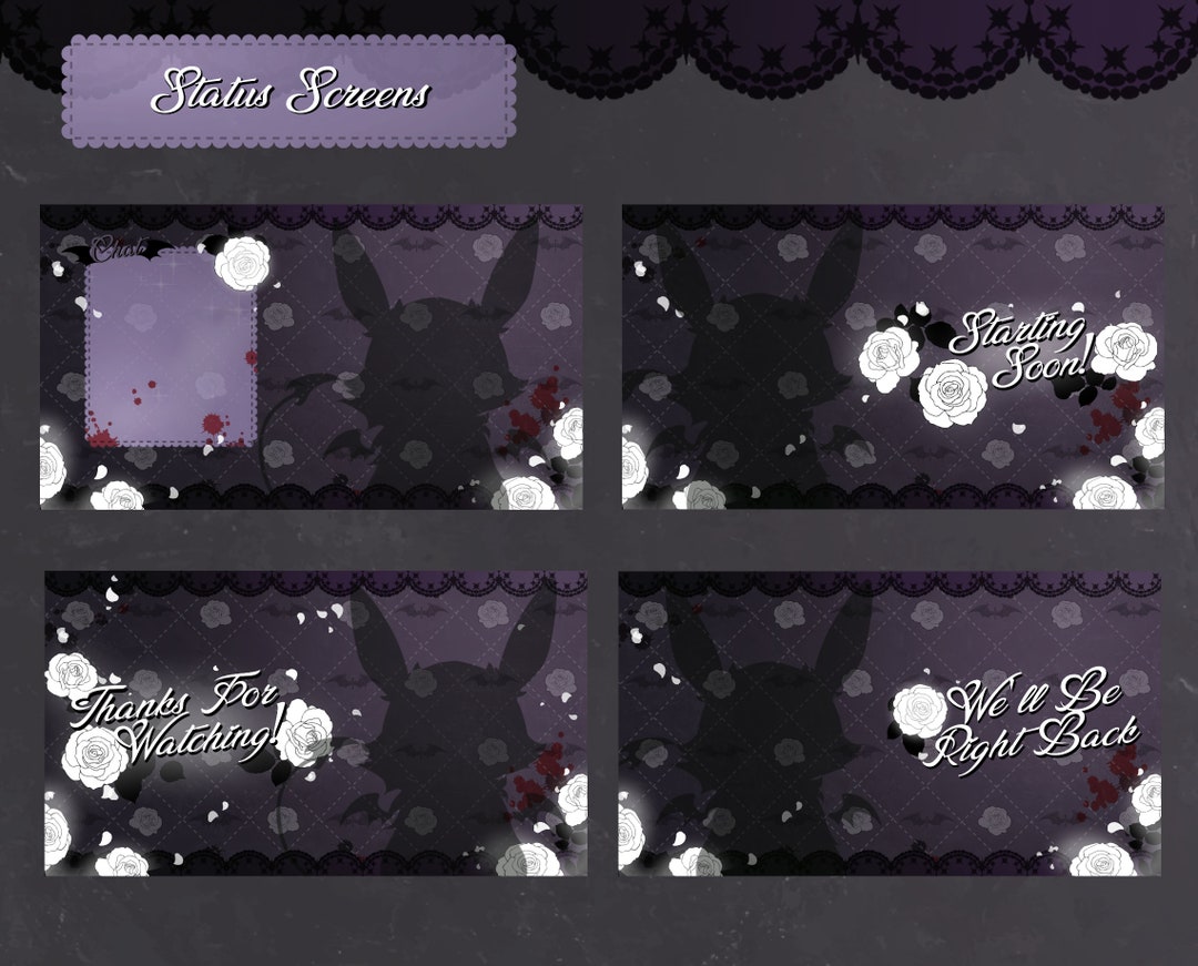 Little Vampire | Stream Overlay Bundle [scenes, Just Chatting, in Game ... Little Vampire | Stream Overlay Bundle [scenes, Just Chatting, in Game ...