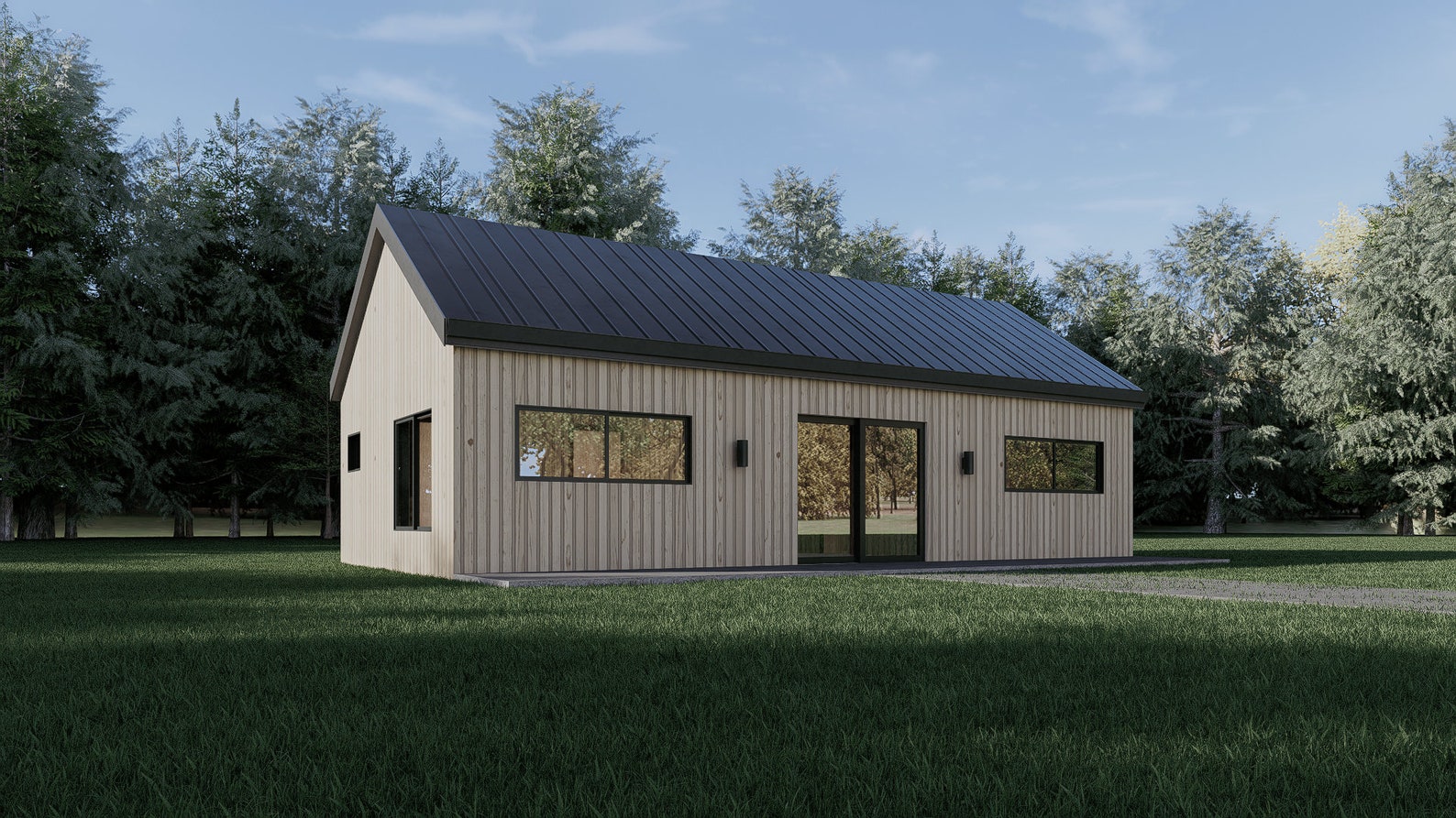 House Plan, 2 Bedrooms 2 Bath, 40'X20' Floor Plan, 800 Sq Ft. Small ...