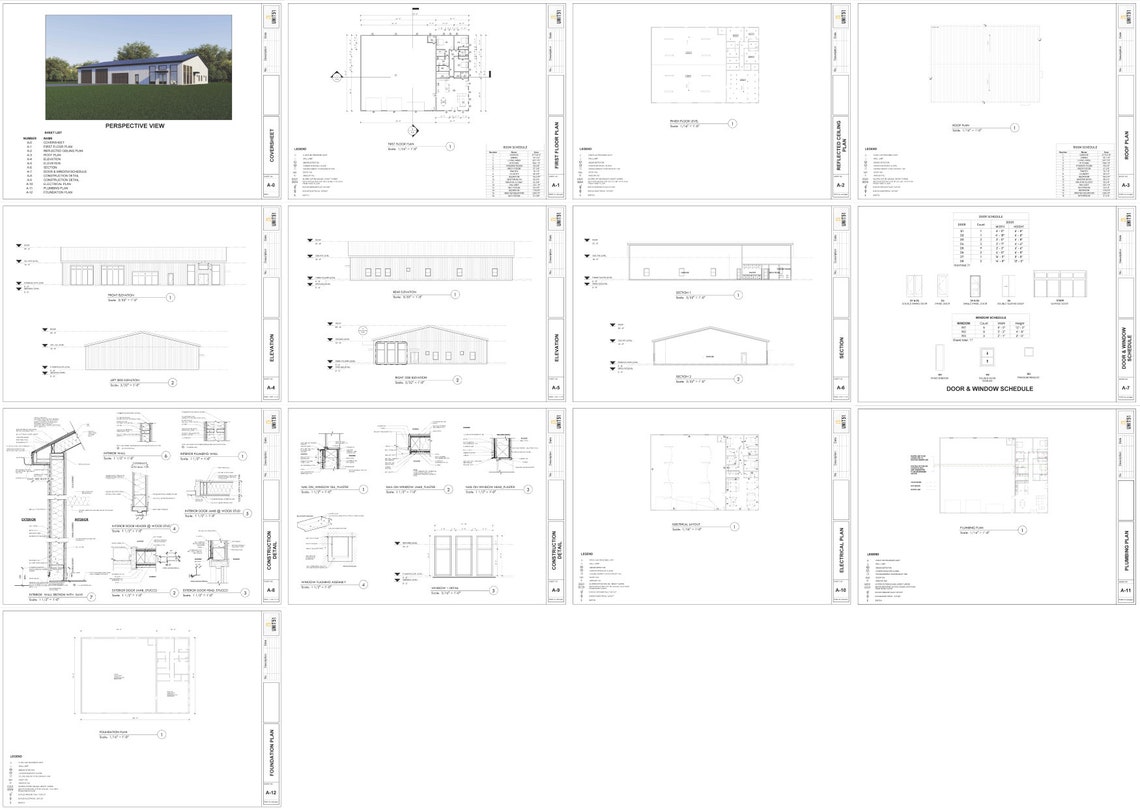 Barndominium, House Plan, 3 Bedrooms 2 Bath With 3 Car Garage Shop, 70 ...