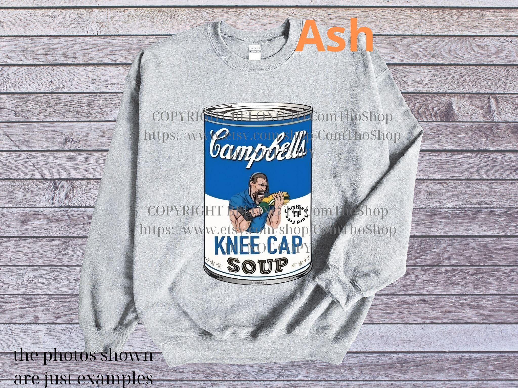 Dan Campbell's Kneecap Soup Graphic T-shirt, Dan Campbell Tshirt ...