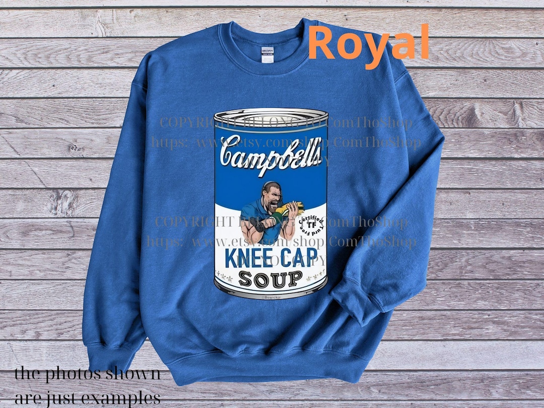 Dan Campbell's Kneecap Soup Graphic T-shirt, Dan Campbell Tshirt ...