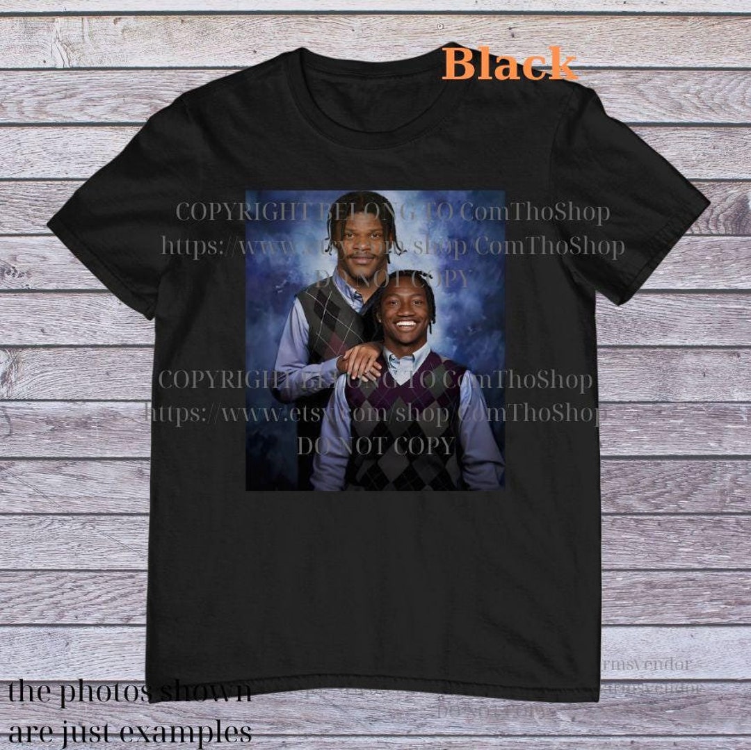 Lamar Jackson Zay Flowers Baltimore Football T-shirt, Step Brothers ...