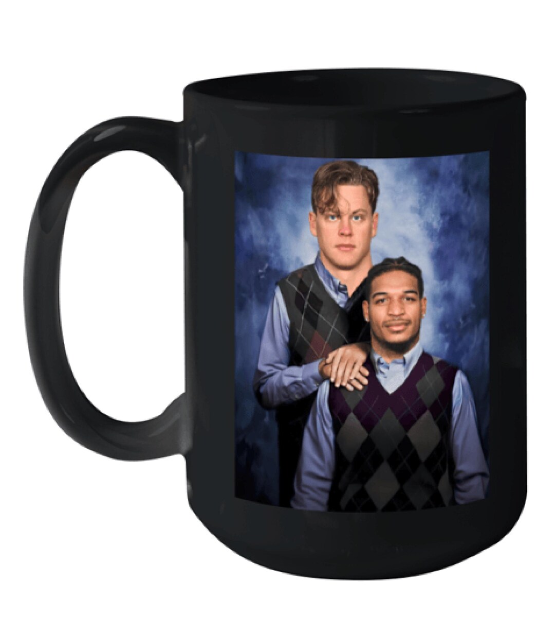 Jamarr Chase Joe Burrow Cincinnati Football Mug, Step Brothers Football ...